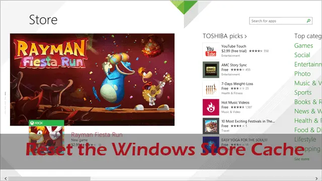 How to Reset Windows Store Cache