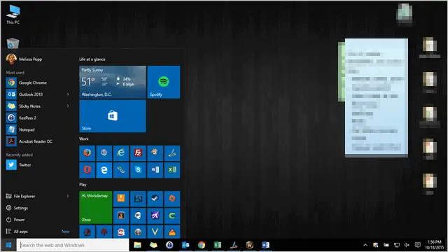 How to Pin Universal Apps to the Desktop in Windows 10