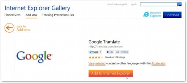 Add Google Translate to Browsers to Get Instant Translations