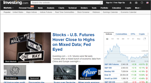 Top 25 Financial Websites To Update You About Investment and Stocks