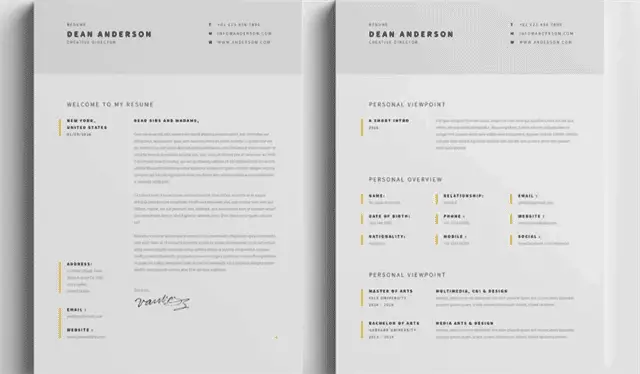 51 Best InDesign Resume Templates To Make Your Resume Stand Out