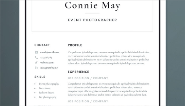 51 Best InDesign Resume Templates To Make Your Resume Stand Out