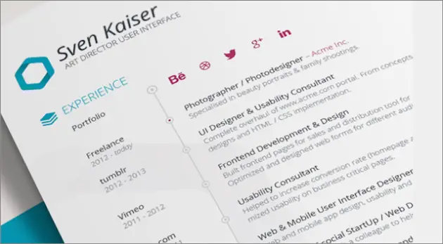 51 Best InDesign Resume Templates To Make Your Resume Stand Out