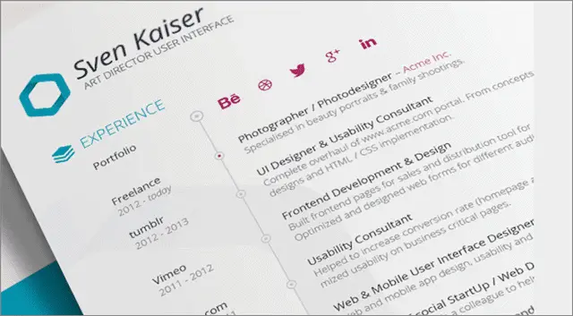 51 Best InDesign Resume Templates To Make Your Resume Stand Out