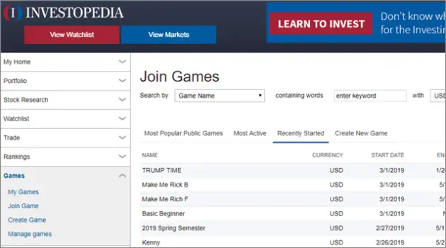 21 Stock Market Game App To Practice Virtual Stock Trading