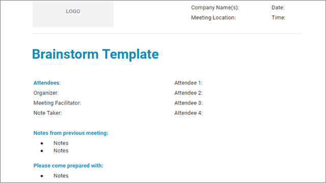 Best Meeting Agenda Templates For Microsoft Office And Google Docs