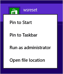 How to Reset Windows Store Cache