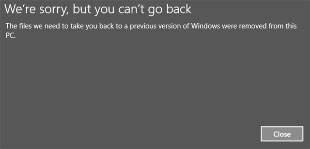 How to Rollback Windows 10 To an Earlier Version