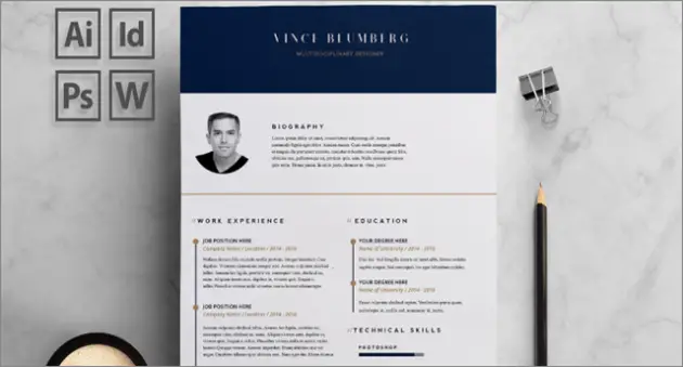 51 Best InDesign Resume Templates To Make Your Resume Stand Out