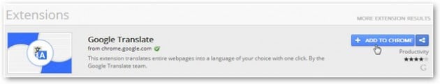 Add Google Translate to Browsers to Get Instant Translations