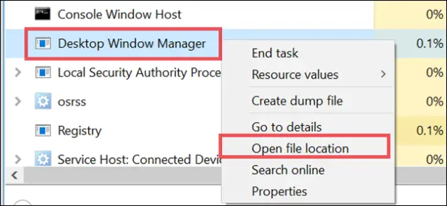 What is Desktop Window Manager (dwm.exe) and Why Does it Have a High ...