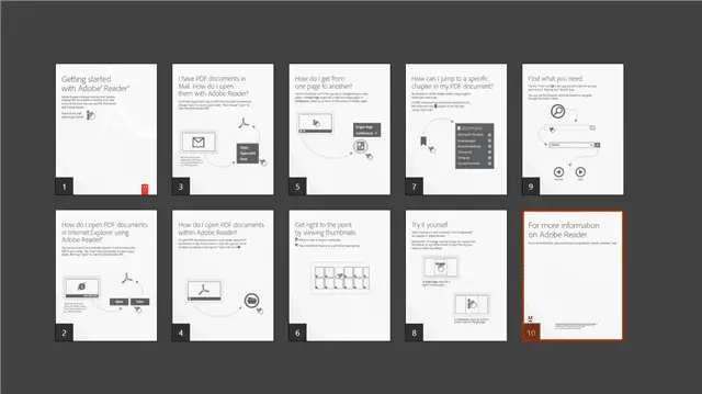 Use Adobe Reader Touch in Windows 8 as Your PDF Reader