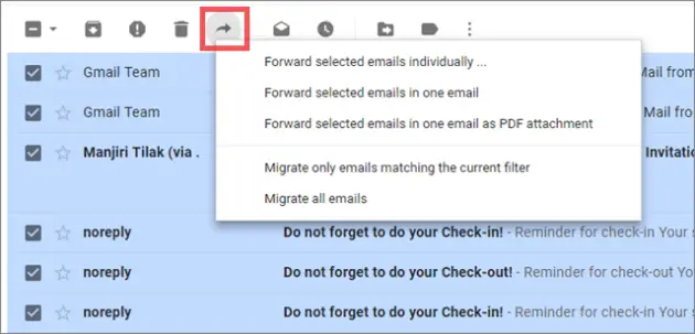 Check The Best Methods To Forward Multiple Emails In Gmail