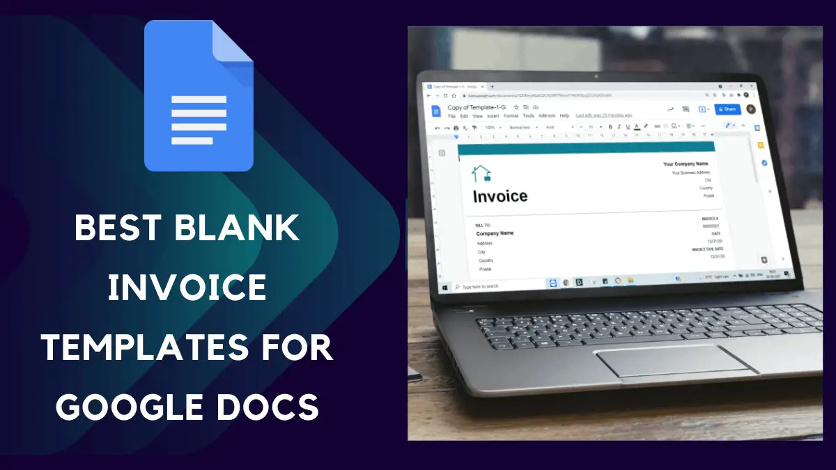9 Best Invoice Template In Google Docs