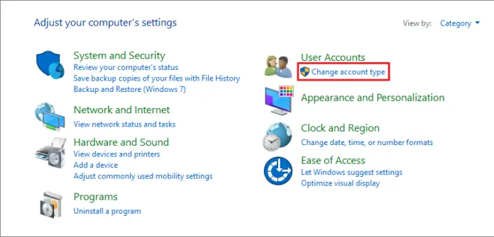How To Change Administrator On Windows 10