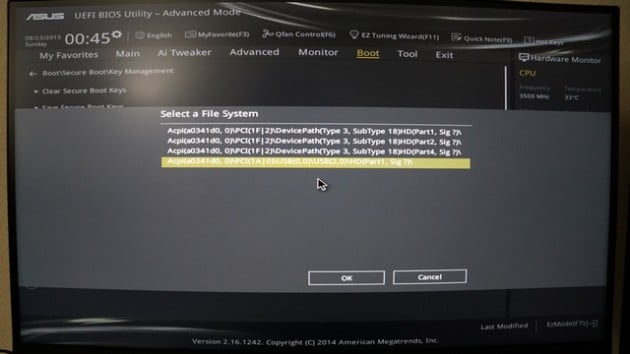 How to Disable or Enable Secure Boot for ASUS Motherboard