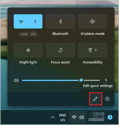 How To Customize Windows 11 Quick Settings