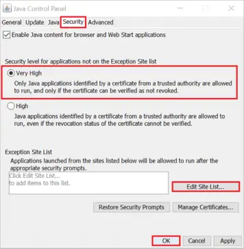 How To Fix Application Blocked By Java Security Issue