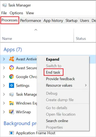 How To Turn Off Avast Antivirus In Windows 10