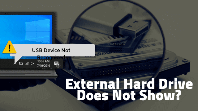 How To Fix External Hard Drive Not Showing Up On Windows 10