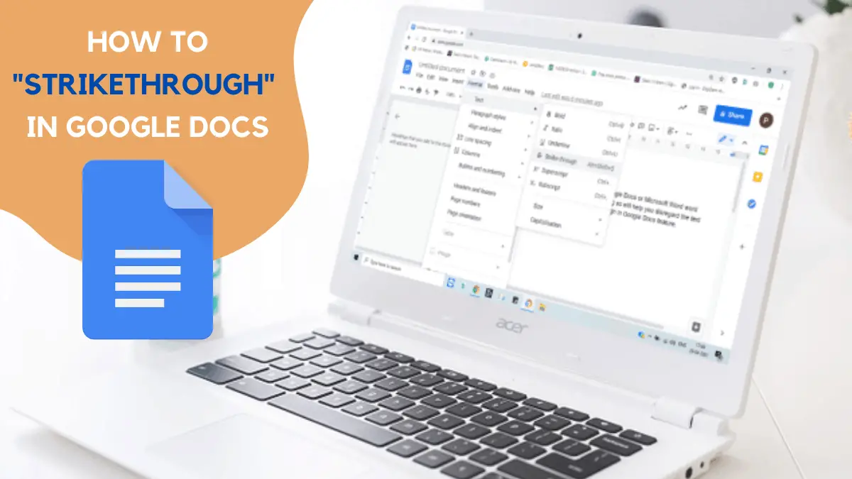 How To Strikethrough In Google Docs In 3 Steps
