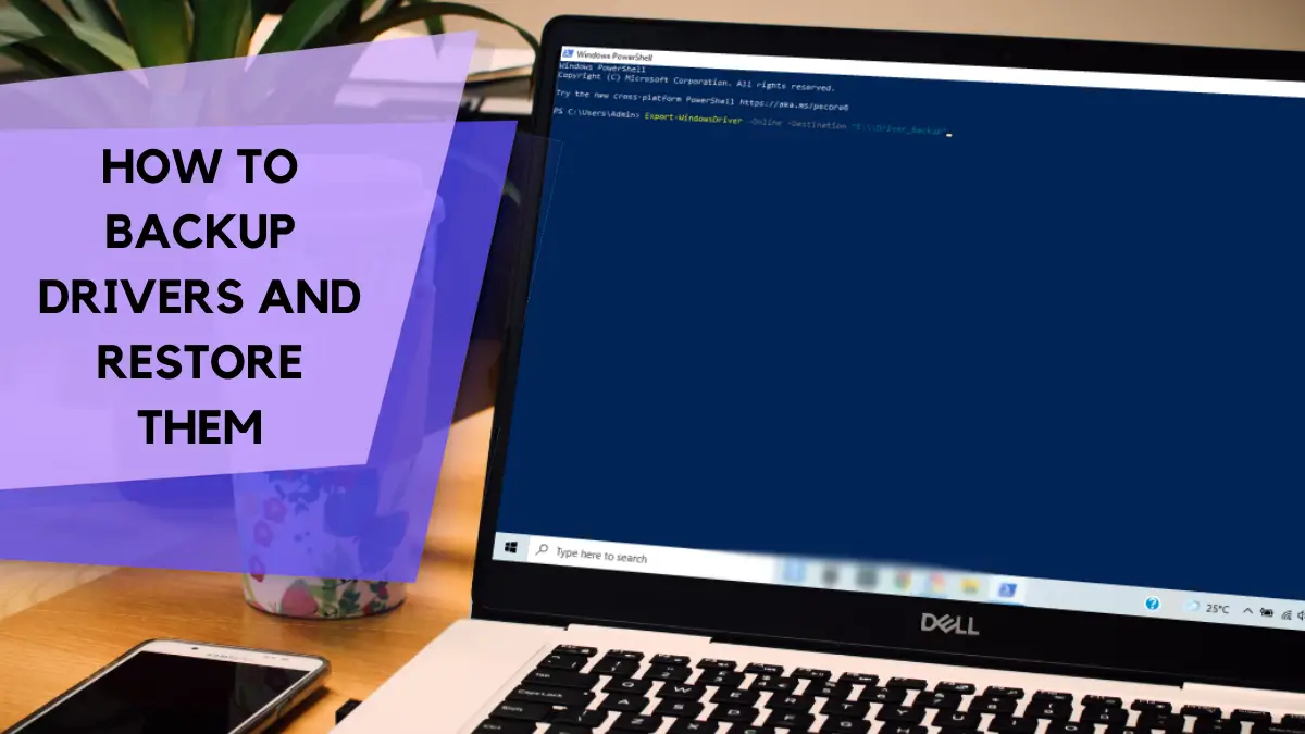 How To Do Device Driver Backup In Windows 10/ Windows 11 And Restore Them