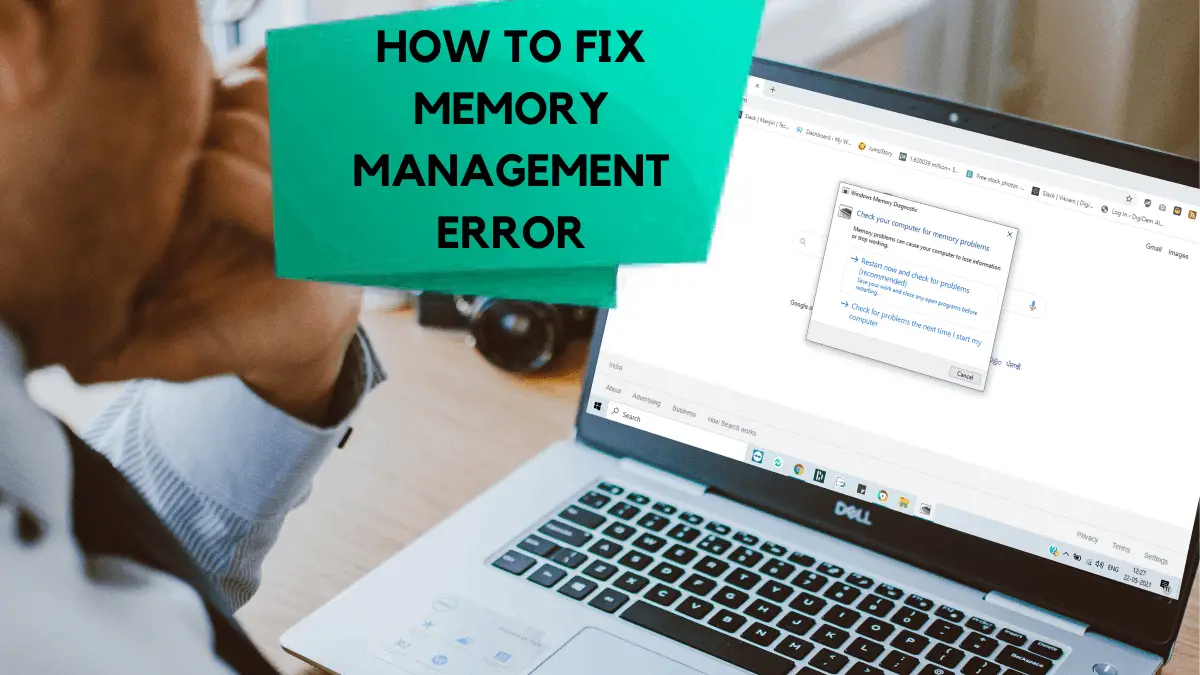How To Fix BSOD: Memory Management Error In Windows 10