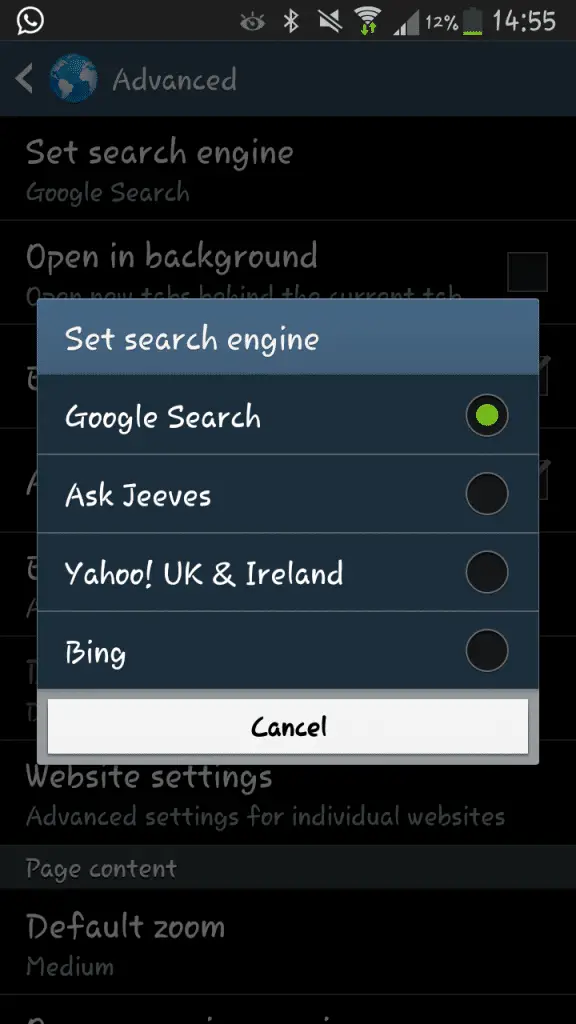 How to Change the Default Search Engine on Android