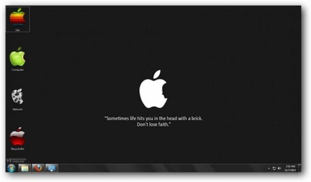 Simply Apple Theme for Windows 7 and Windows 8