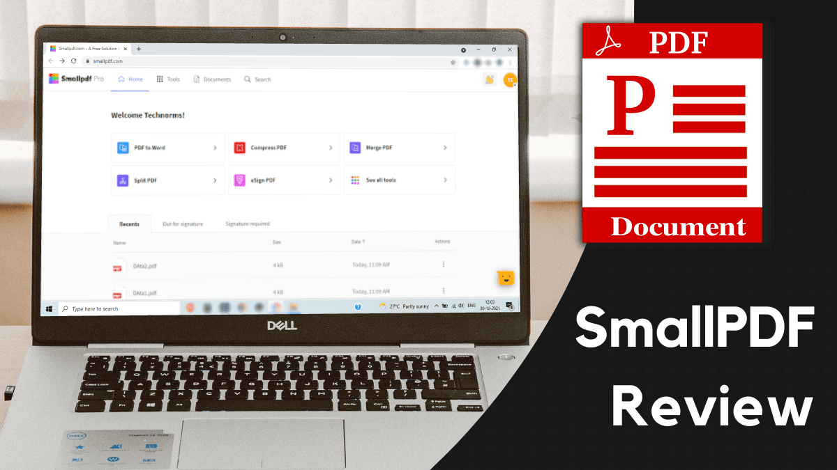 SmallPDF Review [2021]: The Right PDF Software For You