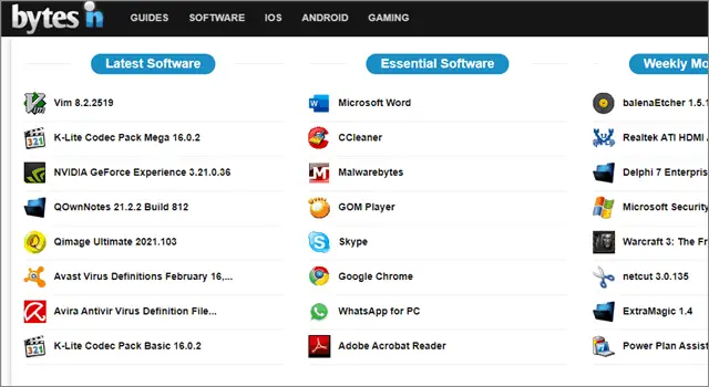 Top 24 Free Software Download Sites On The Web