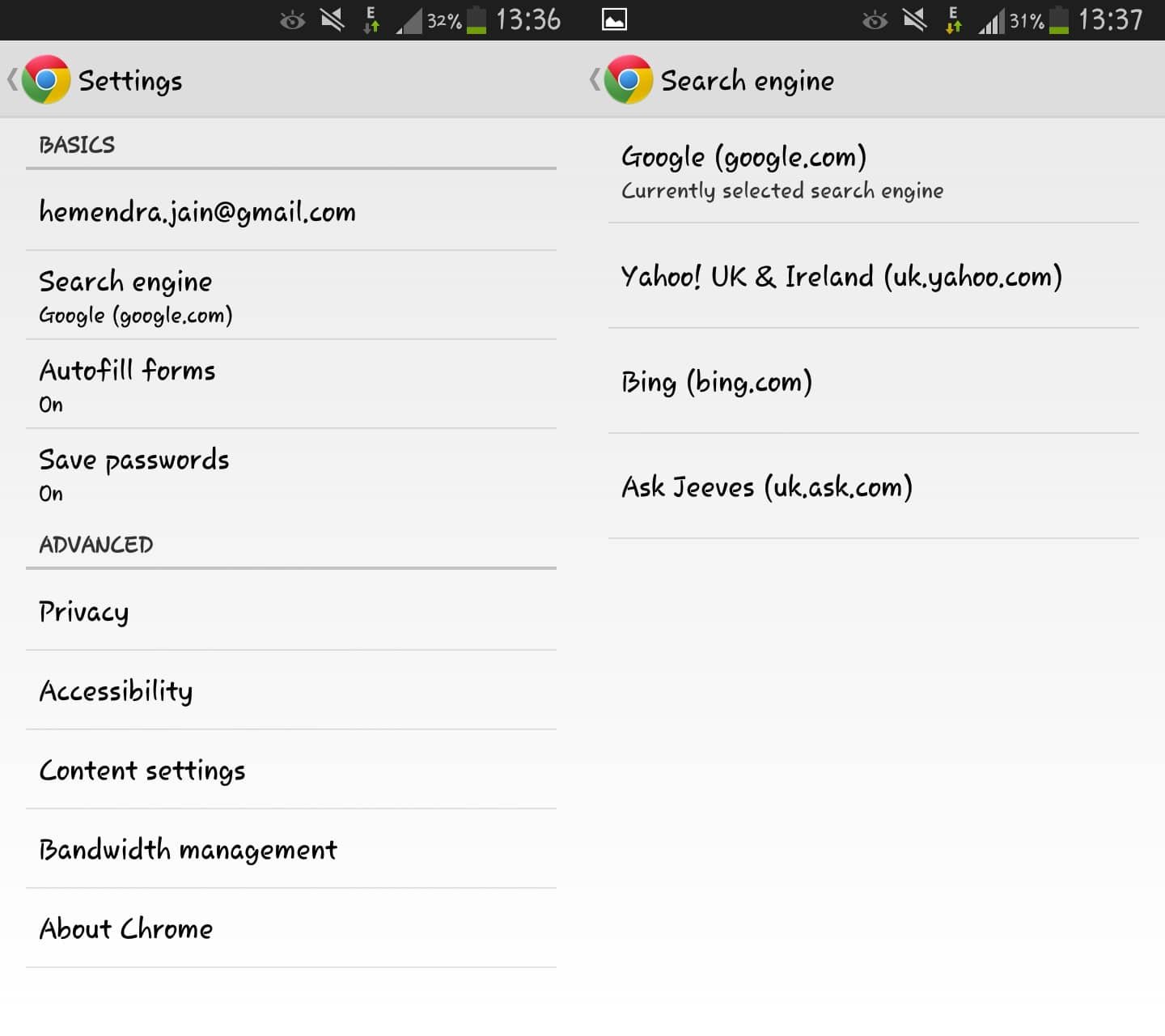 How to Change the Default Search Engine on Android