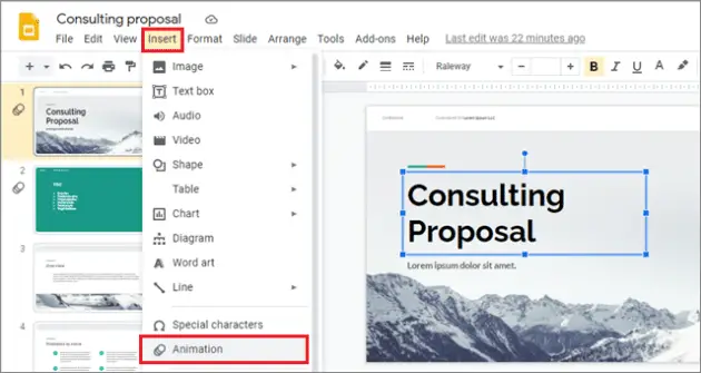 How To Add Animations On Google Slides The Easy Way