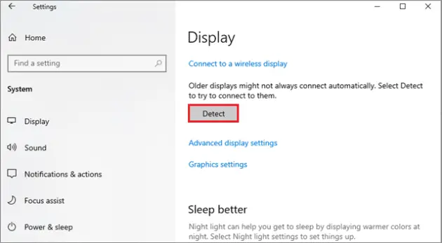 How To Fix Second Monitor Not Detected In Windows 10