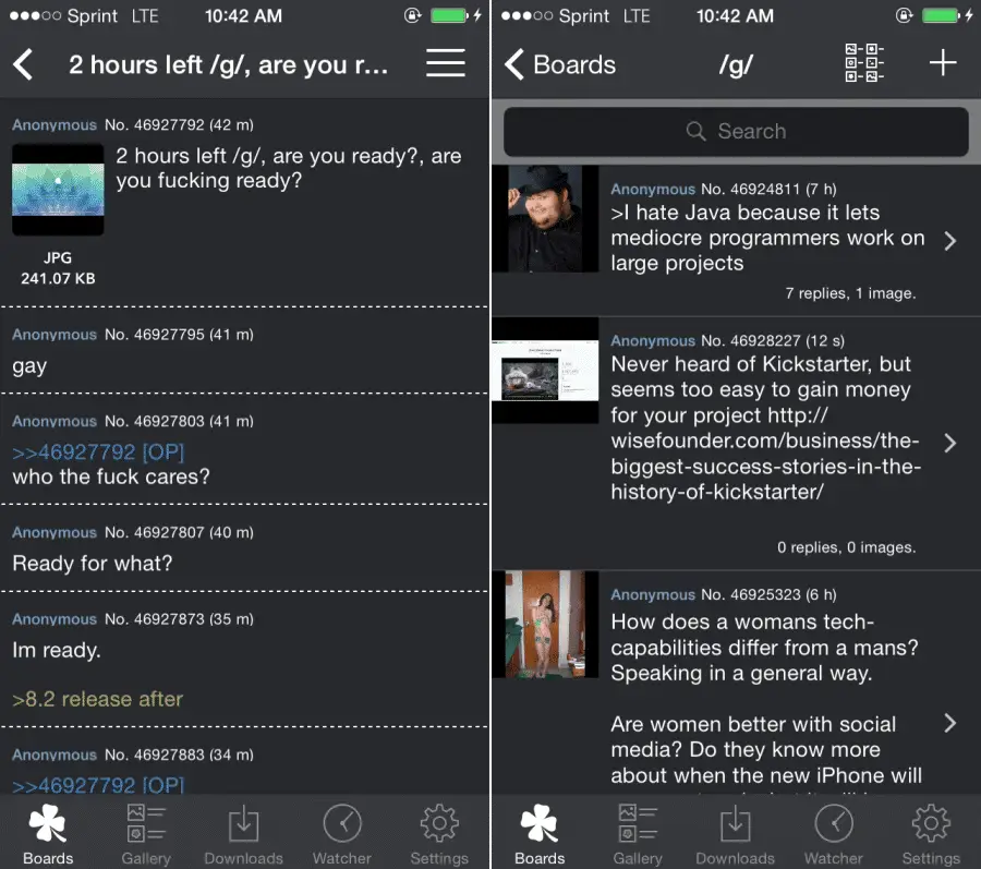 Fortune is a Quality 4chan App for iPhone