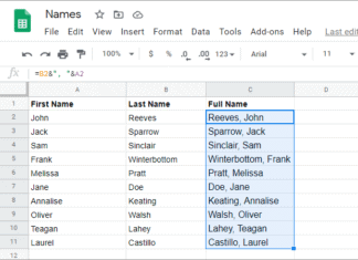 How To Use Google Sheets Fill Down Method To Save Time