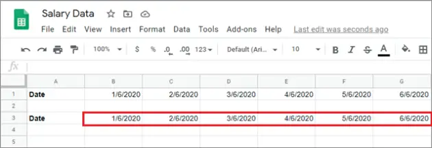 How To Use Google Sheets Fill Down Method To Save Time