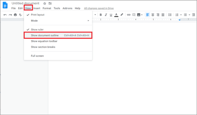 How To Add Outline In Google Docs: Master The Outline Tool