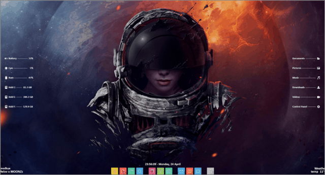 65 Best Rainmeter Skins To Brighten Up Your Windows Desktop (2021)