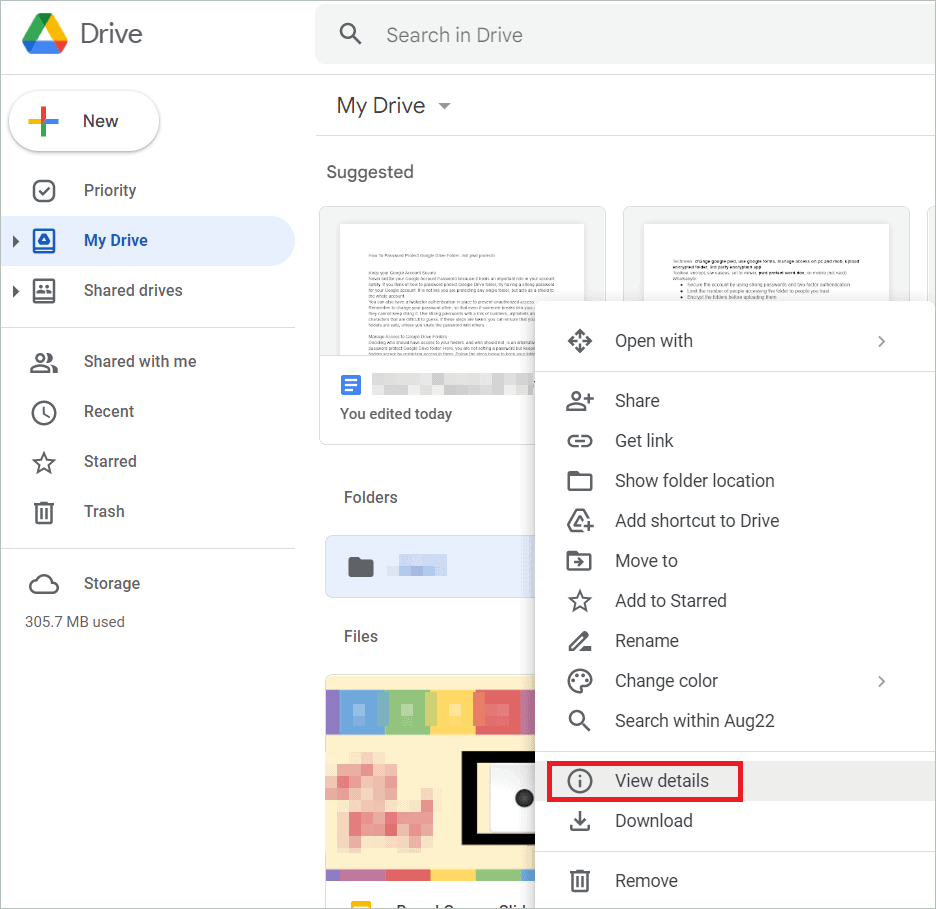 How To Password Protect Google Drive Folder