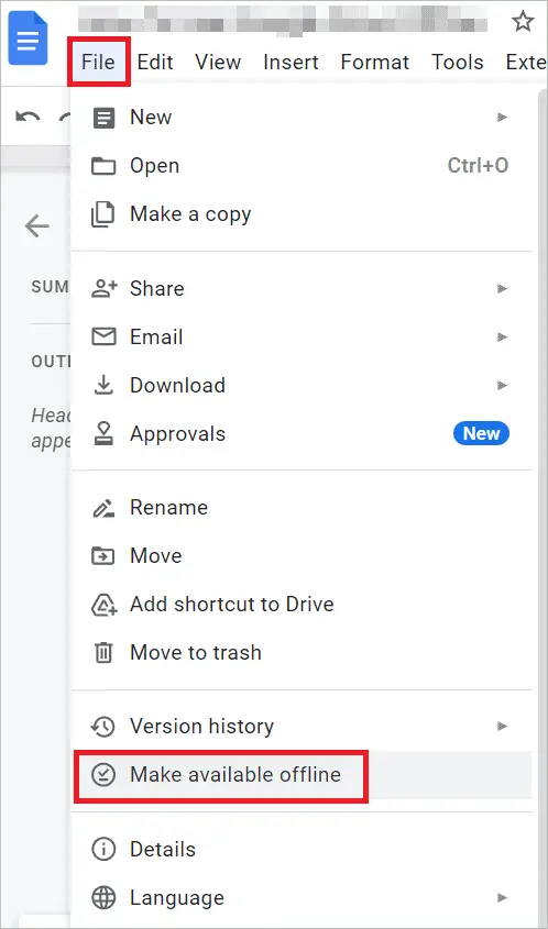 How To Enable And Use Google Drive Offline