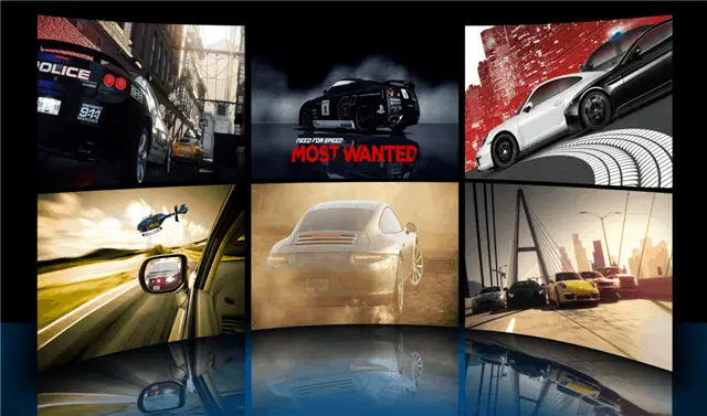 Need For Speed Most Wanted Theme for Windows