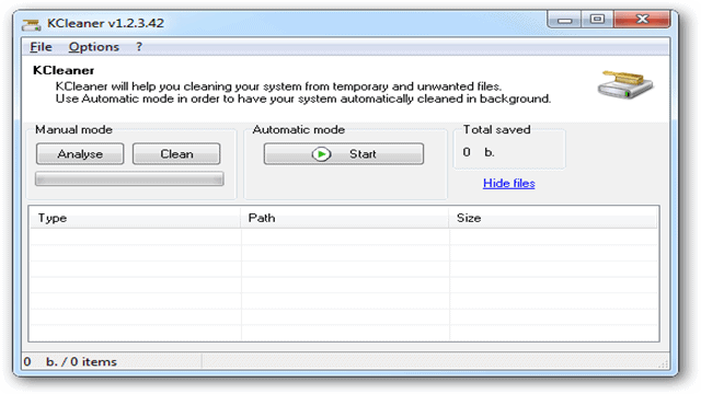 KCleaner is a CCleaner Alternative to Eliminating Useless Files - TechNorms