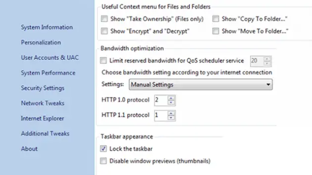 Safely Make System Tweaks Using Ultimate Windows Tweaker - TechNorms