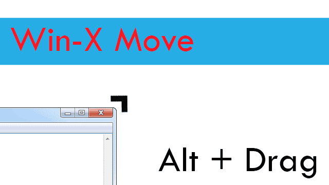 Resize and Move Windows with Ease Using Win-X Move - TechNorms