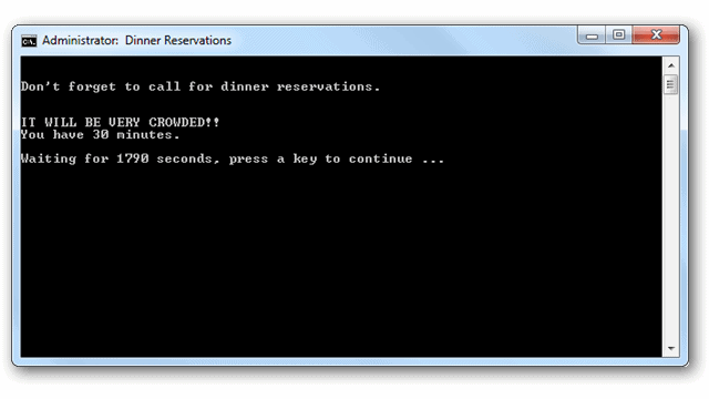 How to Create Popup Reminders with No Extra Software in Windows