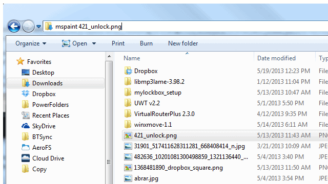 Bypass the Command Prompt by Using the Windows Explorer Address Bar