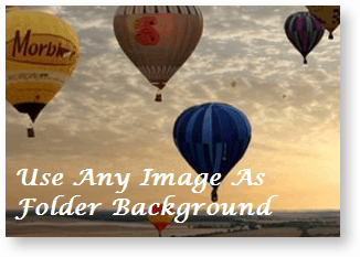 Use Images As Folder Background In Windows 7 [Customization]