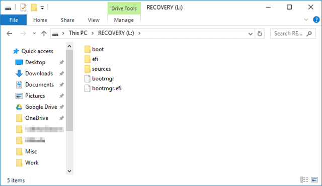 How to Create USB Recovery Media in Windows 10