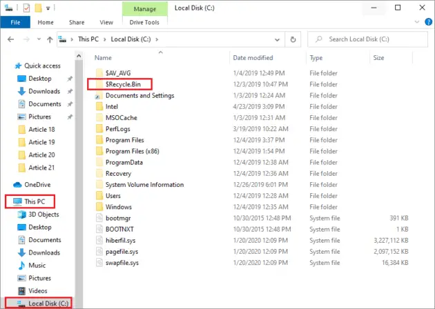 Where Is The Recycle Bin In Windows 10? 11 Ways To Find It
